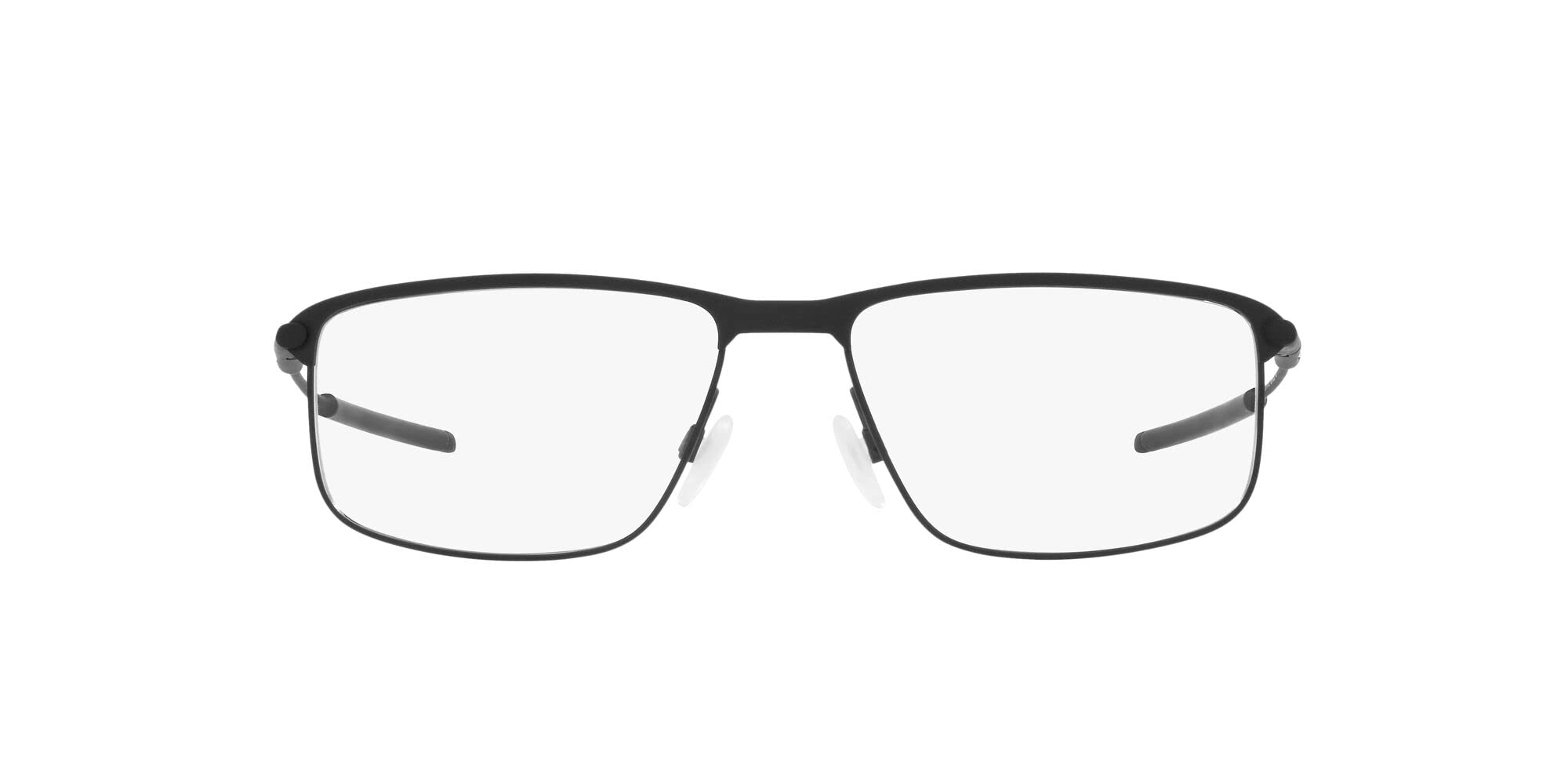 Oakley Men's Ox5019 Socket Ti Rectangular Prescription Eyewear Frames, Satin Black/Demo Lens, 54 mm