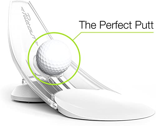PuttOUT Pressure Putt Trainer - Perfect Your Golf Putting, White