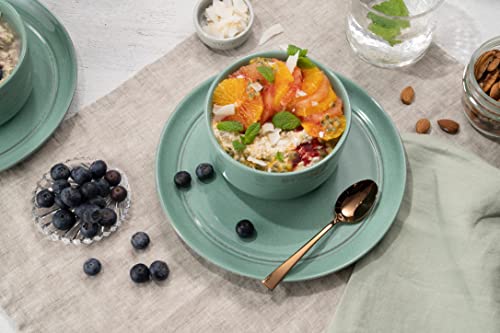 Staub 40508-185 Bowl, Sage Green, 4.7 inches (12 cm), 20.3 fl oz (600 ml), Ceramic Bowl, Ceramic, Microwave Safe, Ceramic Bowl