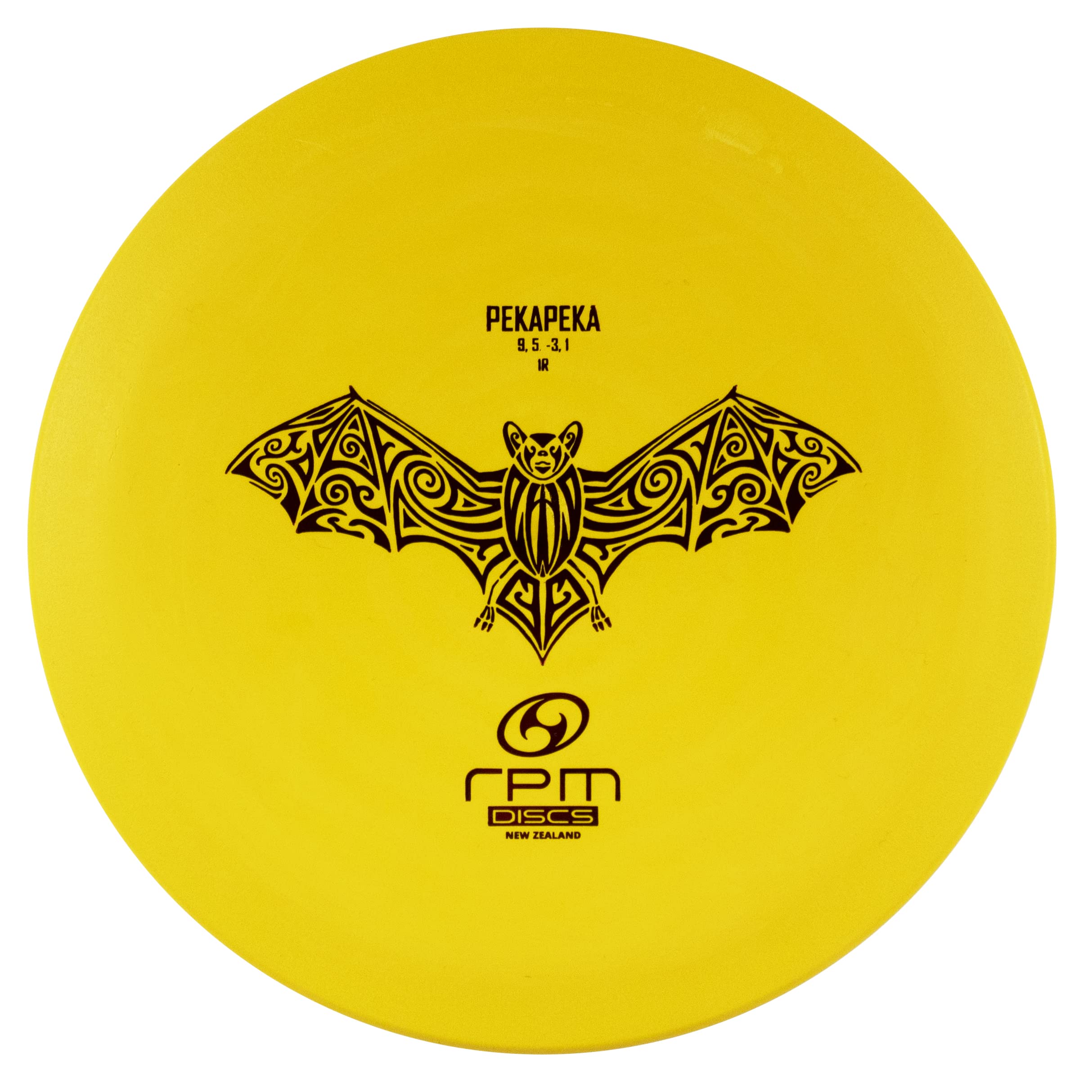 RPM Discs Pekapeka Strata Plastic | Fairway Driver Golf Disc | Beginner Friendly Disc Golf Driver [Stamp Color & Weight May Vary] (Yellow)