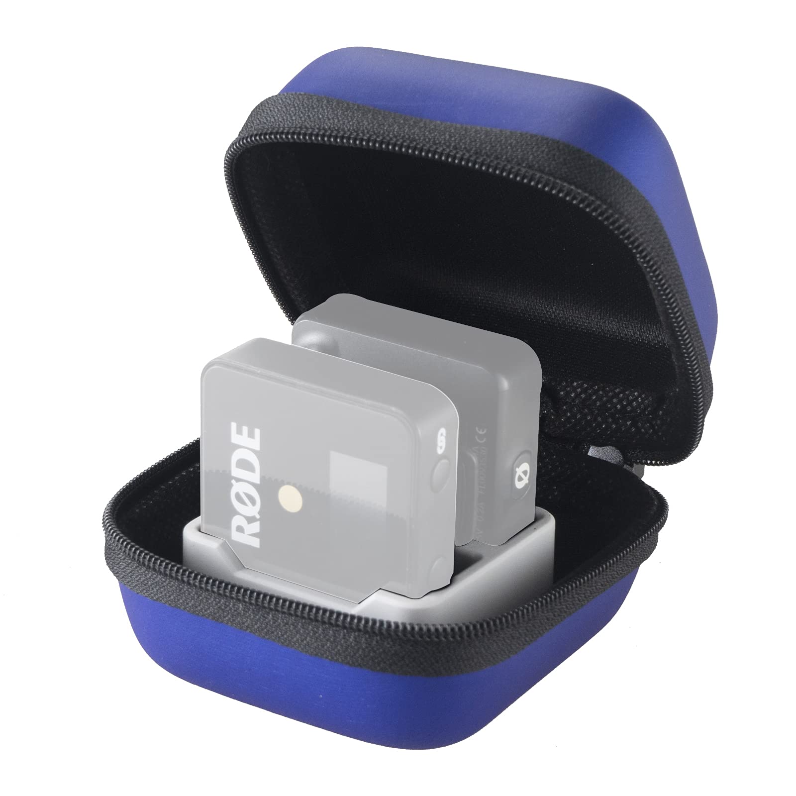 WELLMAKING RD-1 Power Charger Box for Rode Wireless Microphones GO and GO II,Only Need One Charging Cable to Charge Transmitter and Receiver of Rode Wireless Microphones (White)