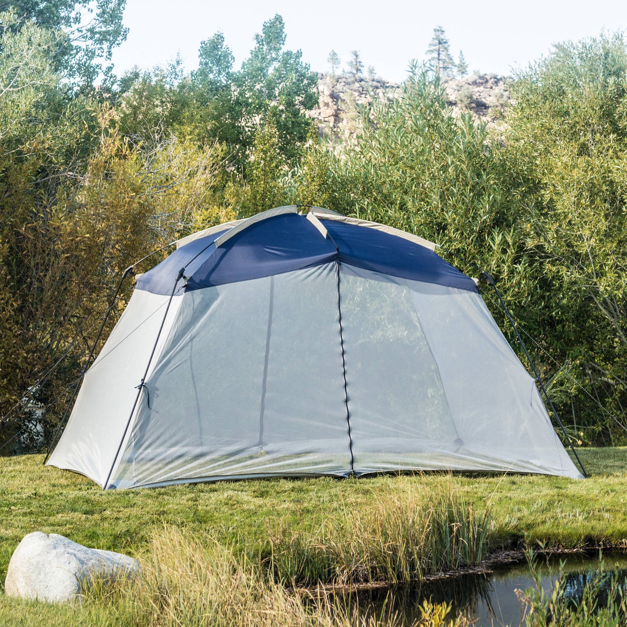 OZARK TRAIL Ozark Trail 13 x 9 Screen House with One Large Room, Blue