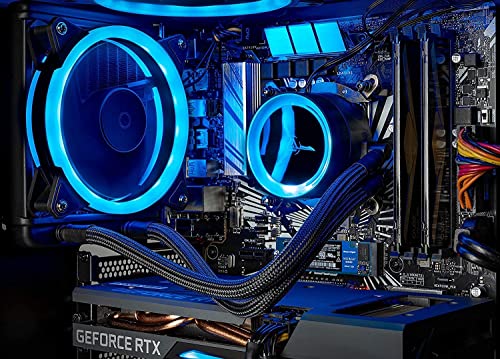 Skytech Gaming Shadow Gaming PC Desktop โ Intel Core i7 11700F 2.5 GHz, RTX 3070, 1TB NVME SSD, 16G DDR4 3200, 600W Gold PSU, 240mm AIO, AC Wi-Fi, Windows 10 Home 64-bit