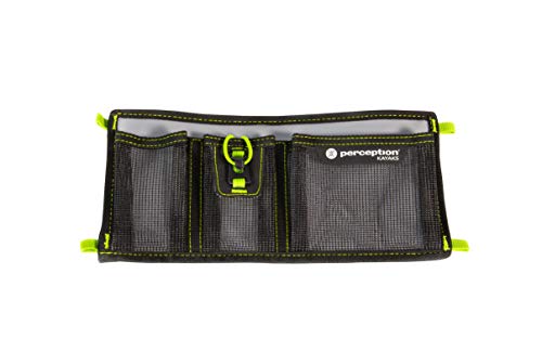 Perception Kayaks Splash Three Pocket Organizer - for Kayaks, Grey, One Size