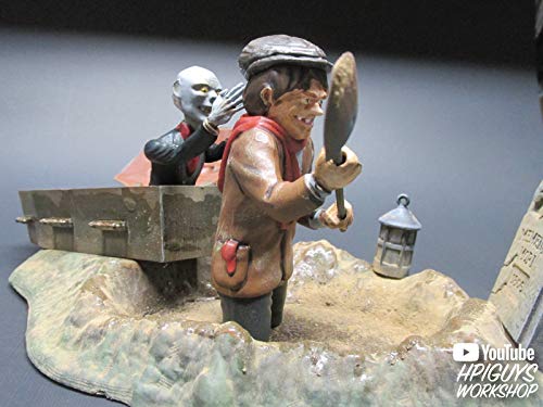 Polar Lights Disney Haunted Mansion: The Grave Robber's Demise/Grave Robbers Reward 1:12 Scale Diorama Model Kit with Moveable Parts