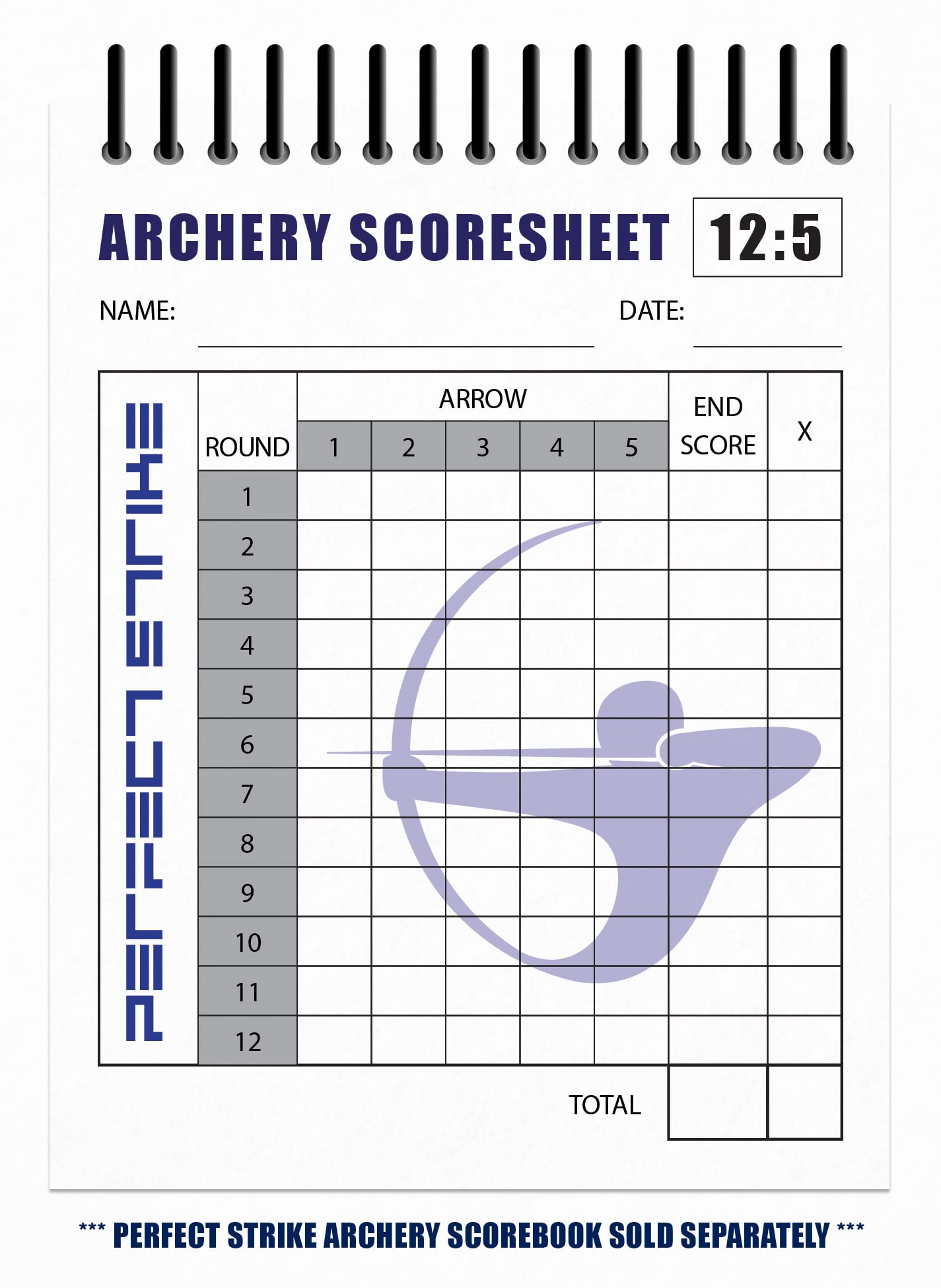 Perfect Strike Archery Targets. Classic OPS No. 007. Archery Paper Targets. Great for practice in the backyard or at the range. (12" x 12") 12 Targets