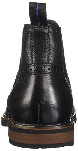 Nunn Bush mens Otis Chelsea With Kore Comfort Walking Technology Fashion Boot, Black Tumbled, 10.5 US