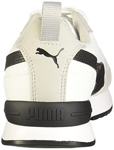 PUMA Mens R78 Sneaker, PUMA Mens White-Gray Violet-PUMA Mens Black, 8.5