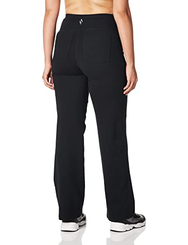 Skechers Women's Go Walk Pant Straight Leg, Bold Black, X-Large
