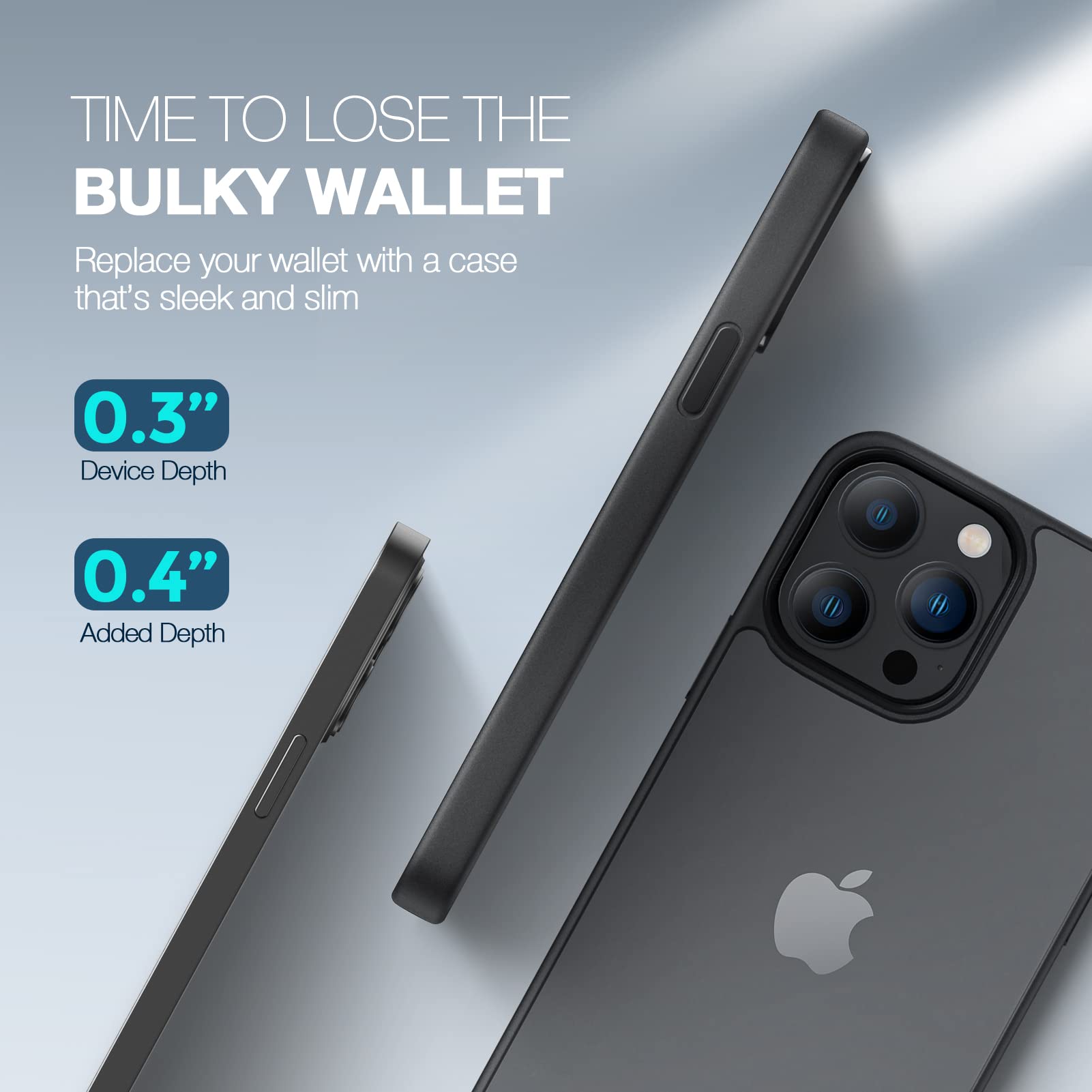 ORIbox iPhone 11 Pro Max Case - Slim, Shockproof, Anti-Fall, Translucent Matte, 6.5" Screen