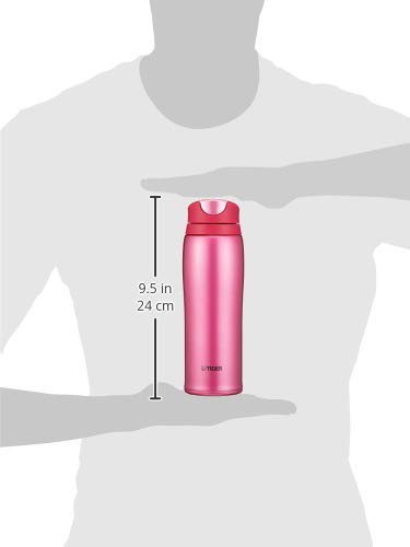 TIGER Stainless steel vacuum tumbler raspberry pink 0.48L MCB-H048-PR (japan import) by Tiger