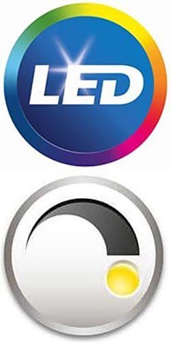 Philips LED 457010 BR40 Dimmable 800-Lumen, 2700-2200-Kelvin, 10 (65 Equivalent) Flood Light Bulb with E26 Medium Base, Warm Glow, 8.8 Watt, 6 Count (Pack of 1)