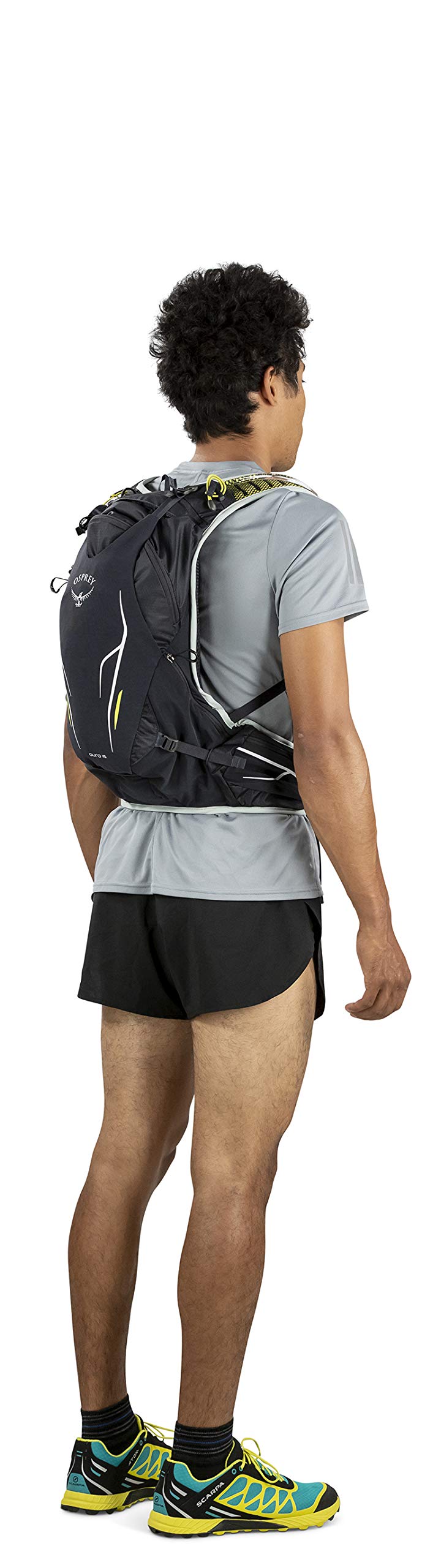 Osprey Duro 15 Men's Running Hydration Vest, Alpine Black, Medium/Large