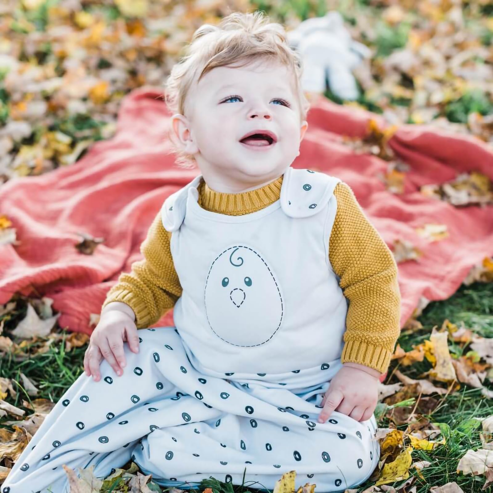 Nested Bean Zen Sack® Classic | Infant Sleep Sacks | Baby 0-6M | TOG 0.5 | 100% Cotton | Eases Transition After Swaddle | Aids Self-Regulation | 2-Way Zipper | Machine Washable