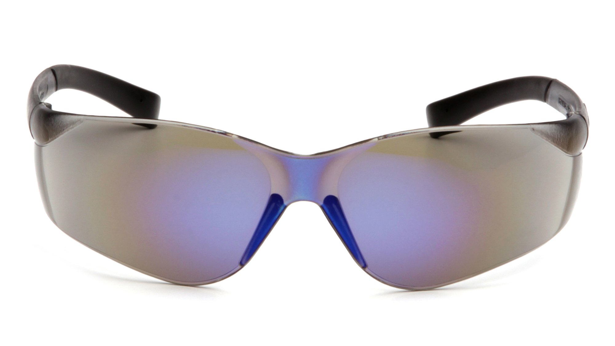 Pyramex S2575S Ztek Safety Glasses Blue Mirror with Blue Mirror Lens (12 Pair)