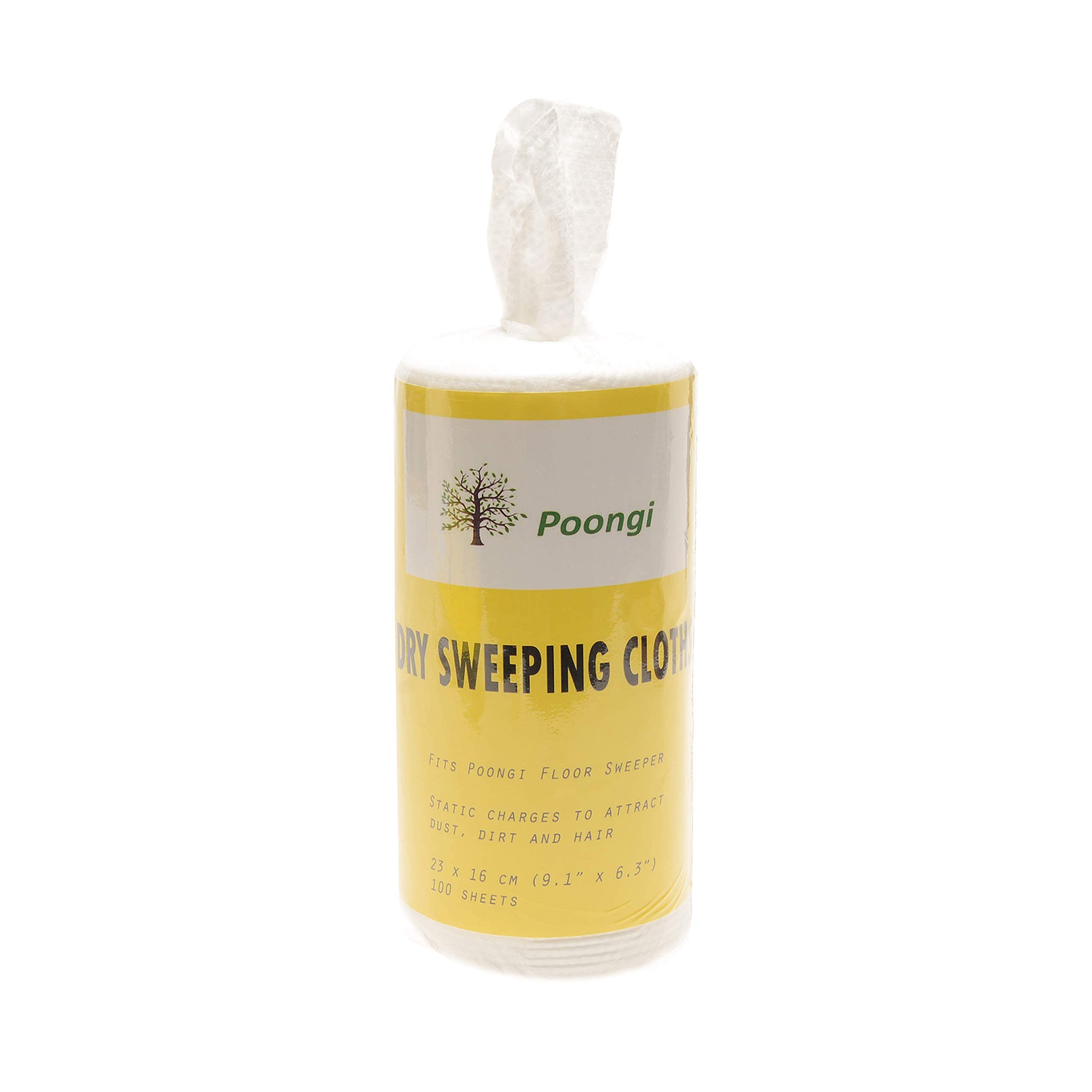 Poongi Floor Sweeper Dry Wipes (White)