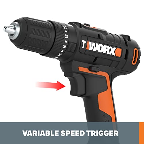 Worx 1/2” Hammer Drill Power Share - WX370L.9 (Tool Only)