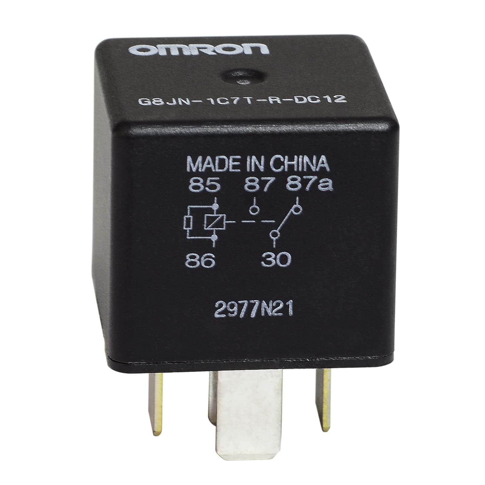 OMRON ELECTRONIC COMPONENTS - G8JN-1C7T-R-DC12 - AUTOMOTIVE RELAY, SPDT, 12VDC, 35A