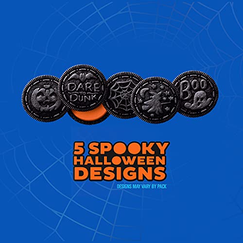 OREO Orange Creme Chocolate Sandwich Cookies, Limited Edition, Halloween Cookies, 3 Packs