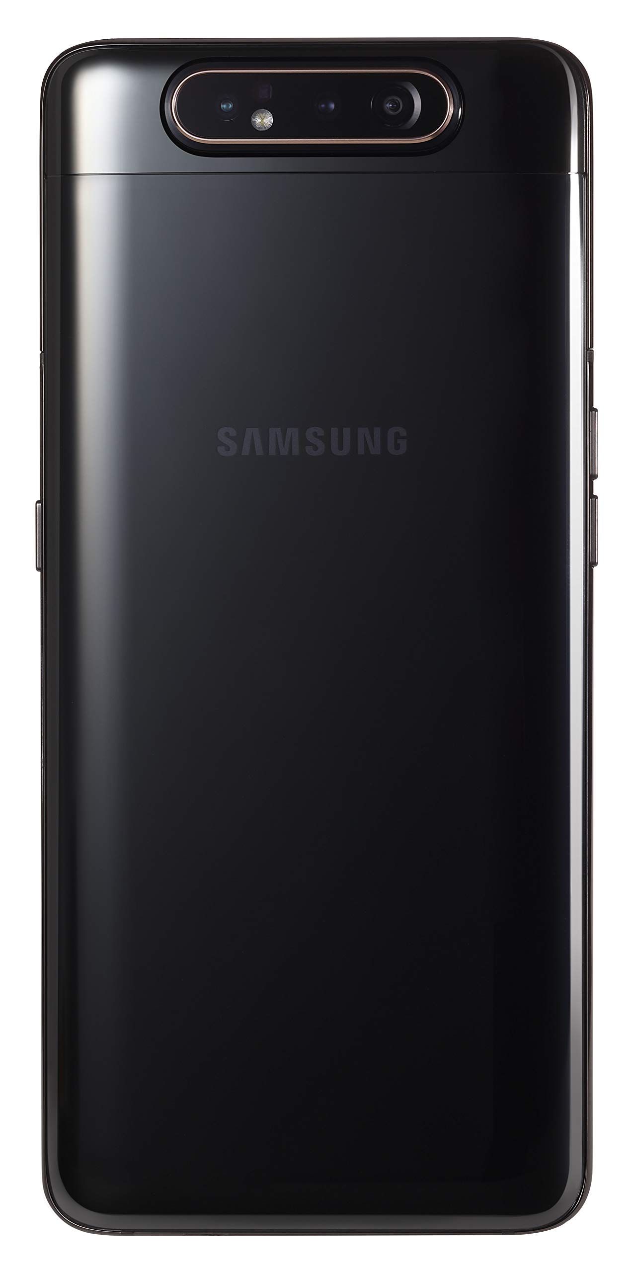 Samsung Galaxy A80 SM-A805F/DS 128GB Dual-SIM (GSM Only, No CDMA) Factory Unlocked 4G/LTE Smartphone - International Version (Phantom Black)