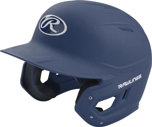 Rawlings | MACH Batting Helmet | Matte Navy | Junior 6 3/8" - 7 1/8"