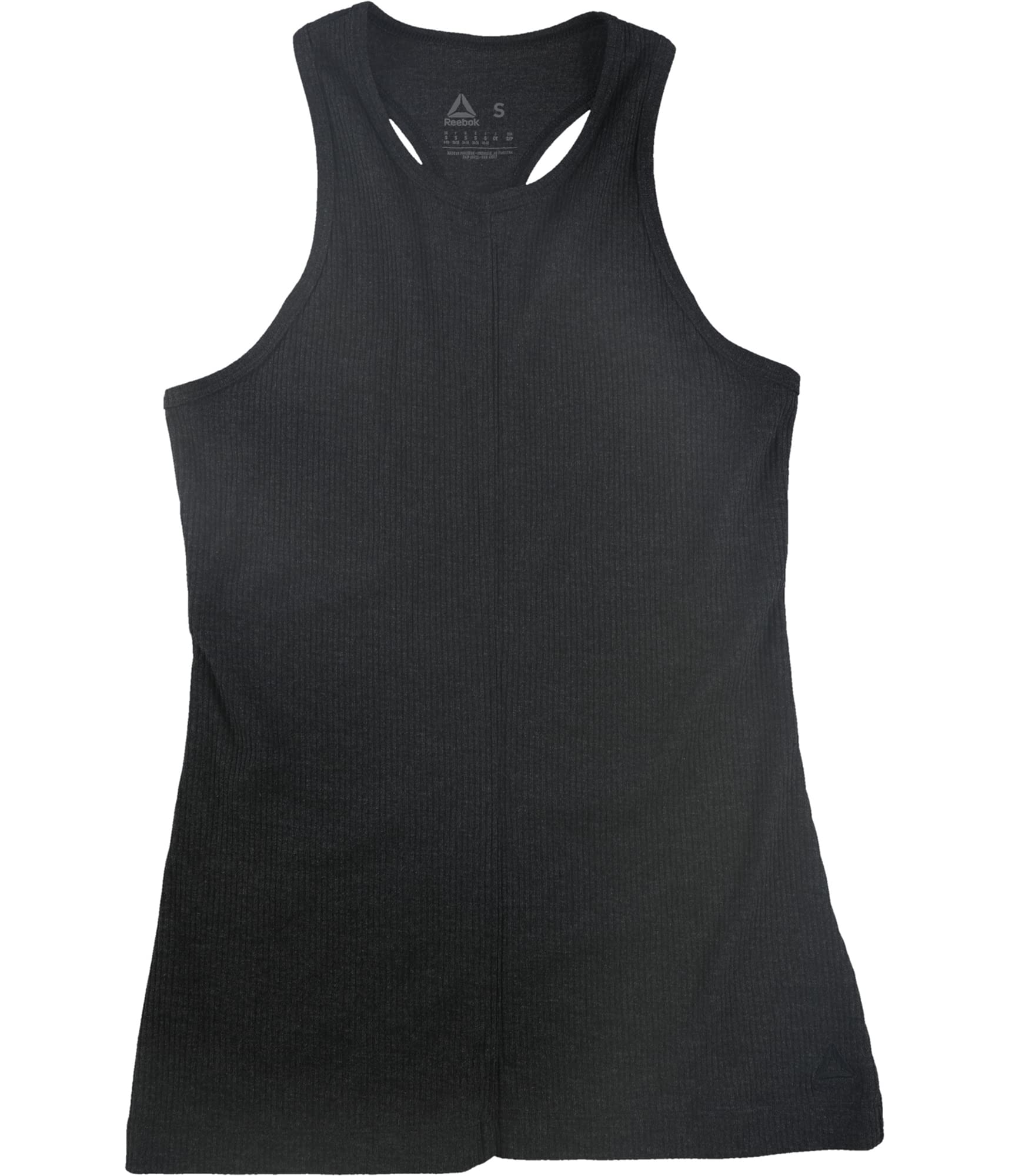 Reebok Training Essentails Rib Tank, Black, Small