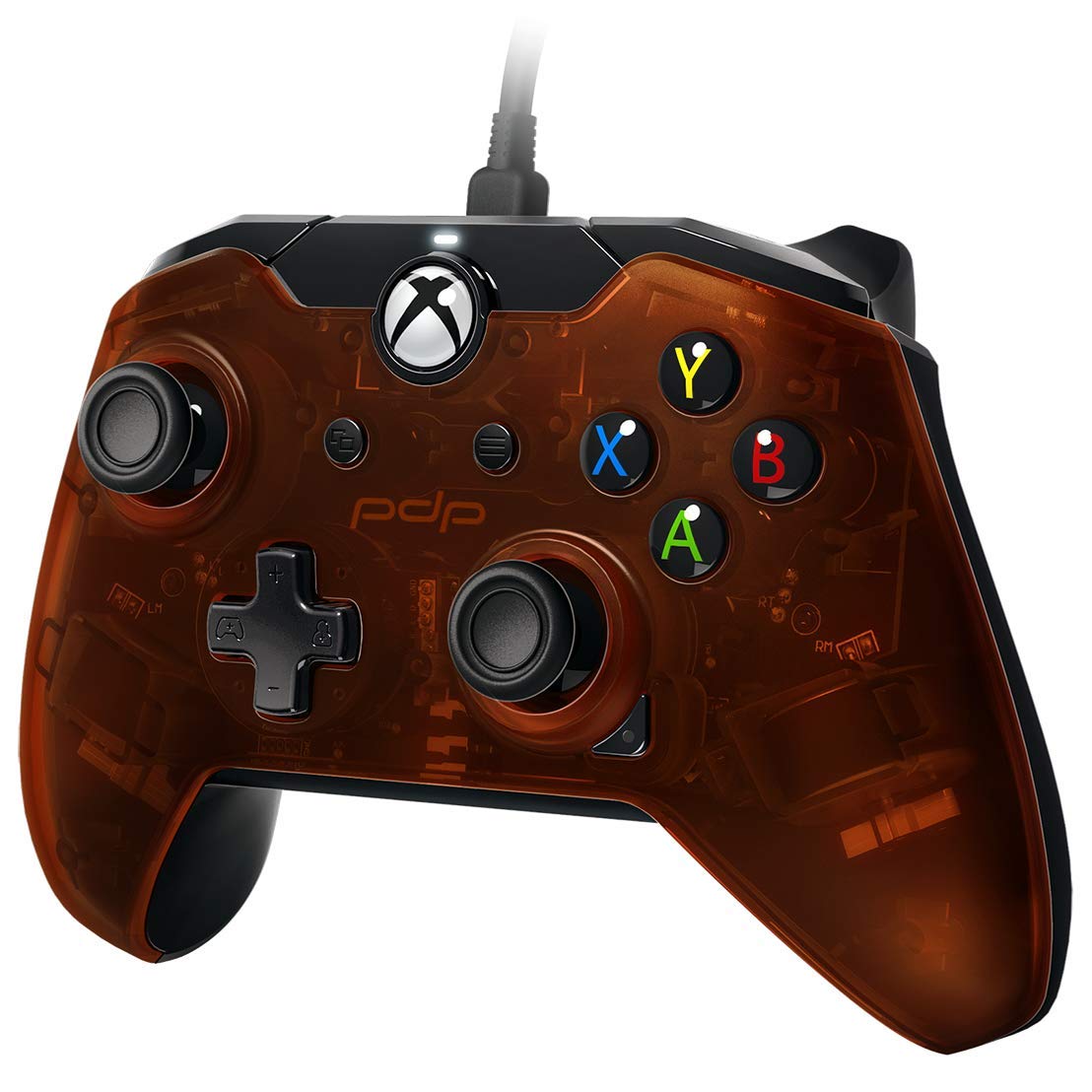 PDP Wired Controller - Orange (Xbox One/PC)