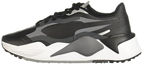 Puma Men's Rs-G Golf Shoe, Puma Black-Quiet Shade-Dark Shadow, 10.5