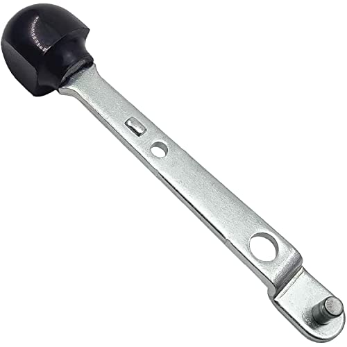 WP9709276 9709276 Speed Control Lever - Compatible Whirlpool KitchenAid Mixer Parts - Replaces AP6013789 3184193 PS11747016 - Length Is Approximately 3.5 Inches - Has A Black Plastic Handle At The Top