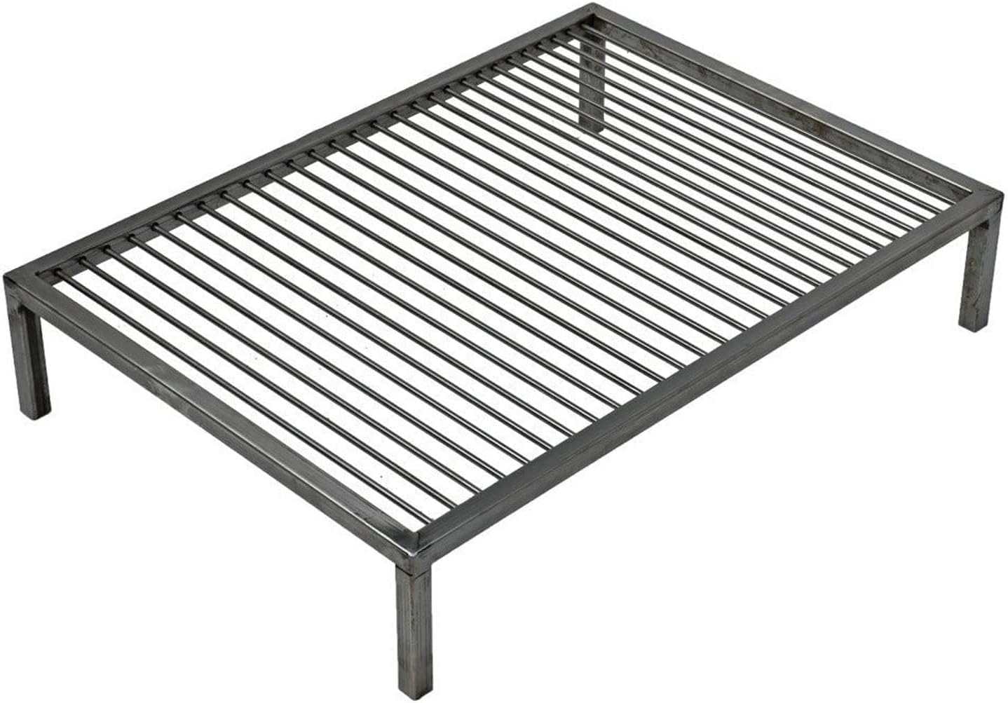 Premium Argentine Grill + Brazier - Iron Argentina Grill - BBQ Parrilla Asado - Sor Pampa Grill (32 x 20 in)