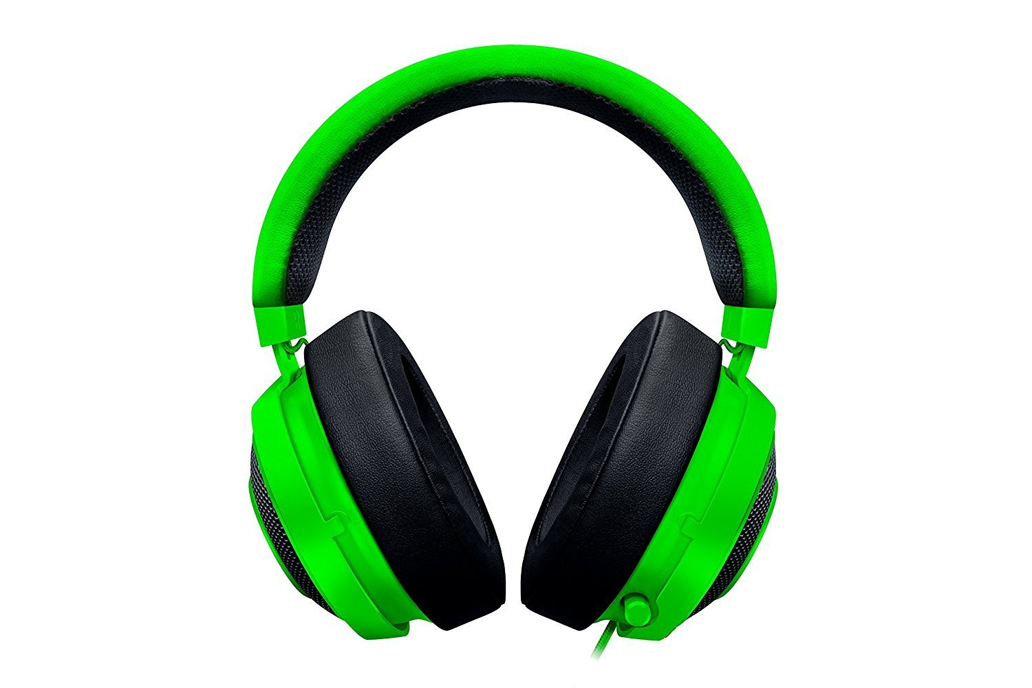 Razer Kraken Pro V2 - Oval Ear Cushions - Analog Gaming Headset for PC, Xbox One, Playstation 4, and Nintendo Switch - Green (Renewed)