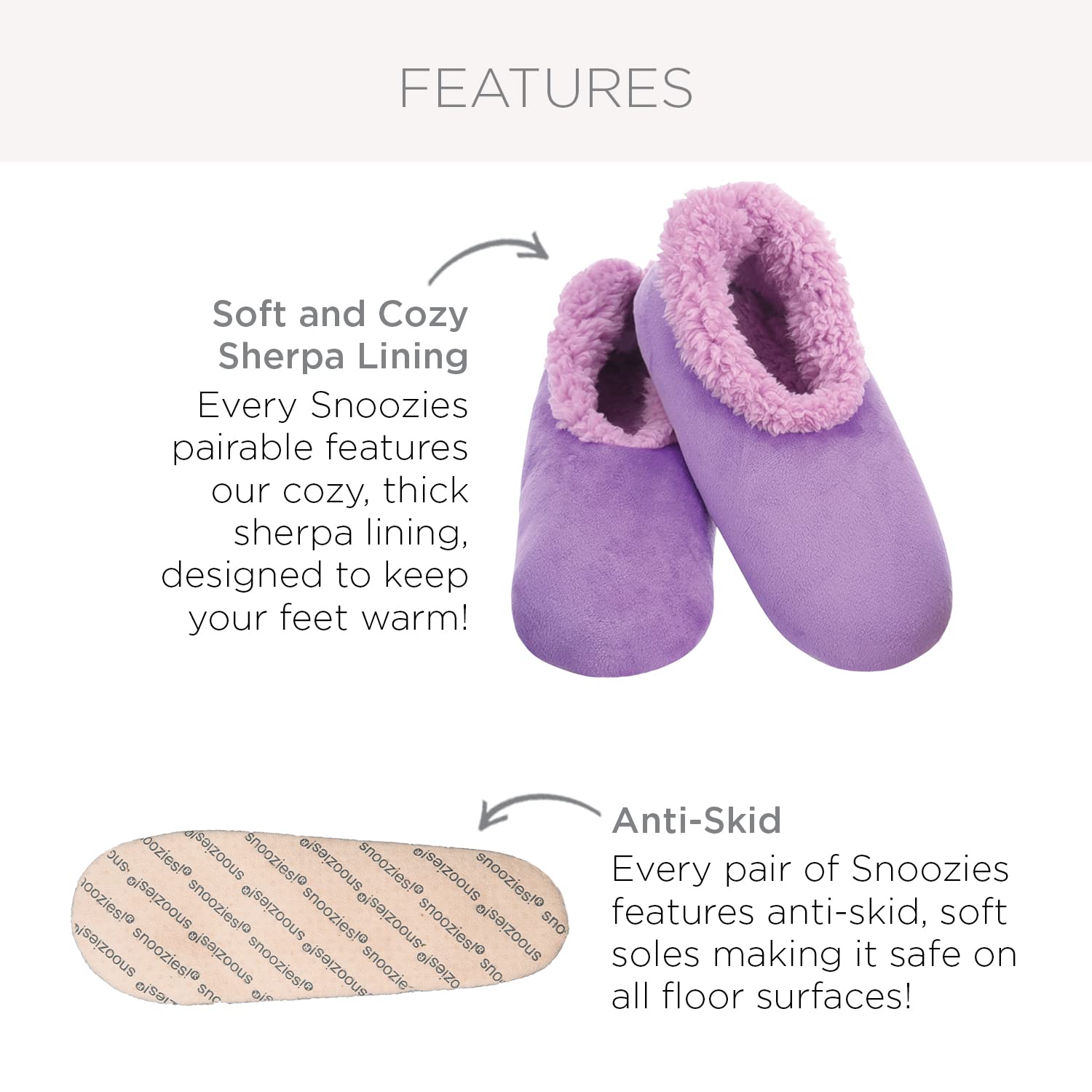 Snoozies Womens Slipper Socks - Fashion Prints - Zebra - X-Large