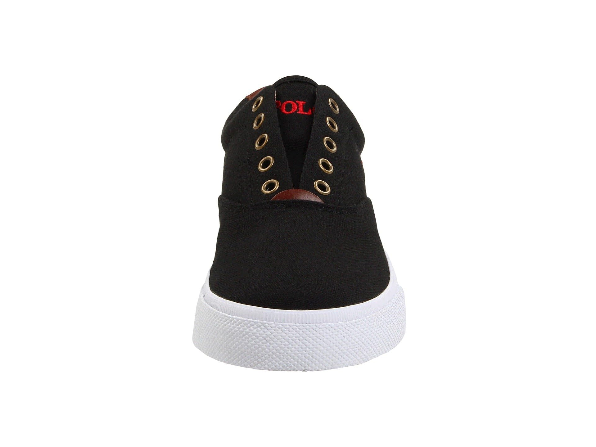 Polo Ralph Lauren Men's Vito Fashion Sneaker, Black, 10.5 M US