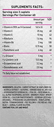 PHYTO Phytophanère 100% Natural Hair Loss Thinning Dietary Supplement, 4-Month Supply,Capsule, 120 Count (Pack of 2)