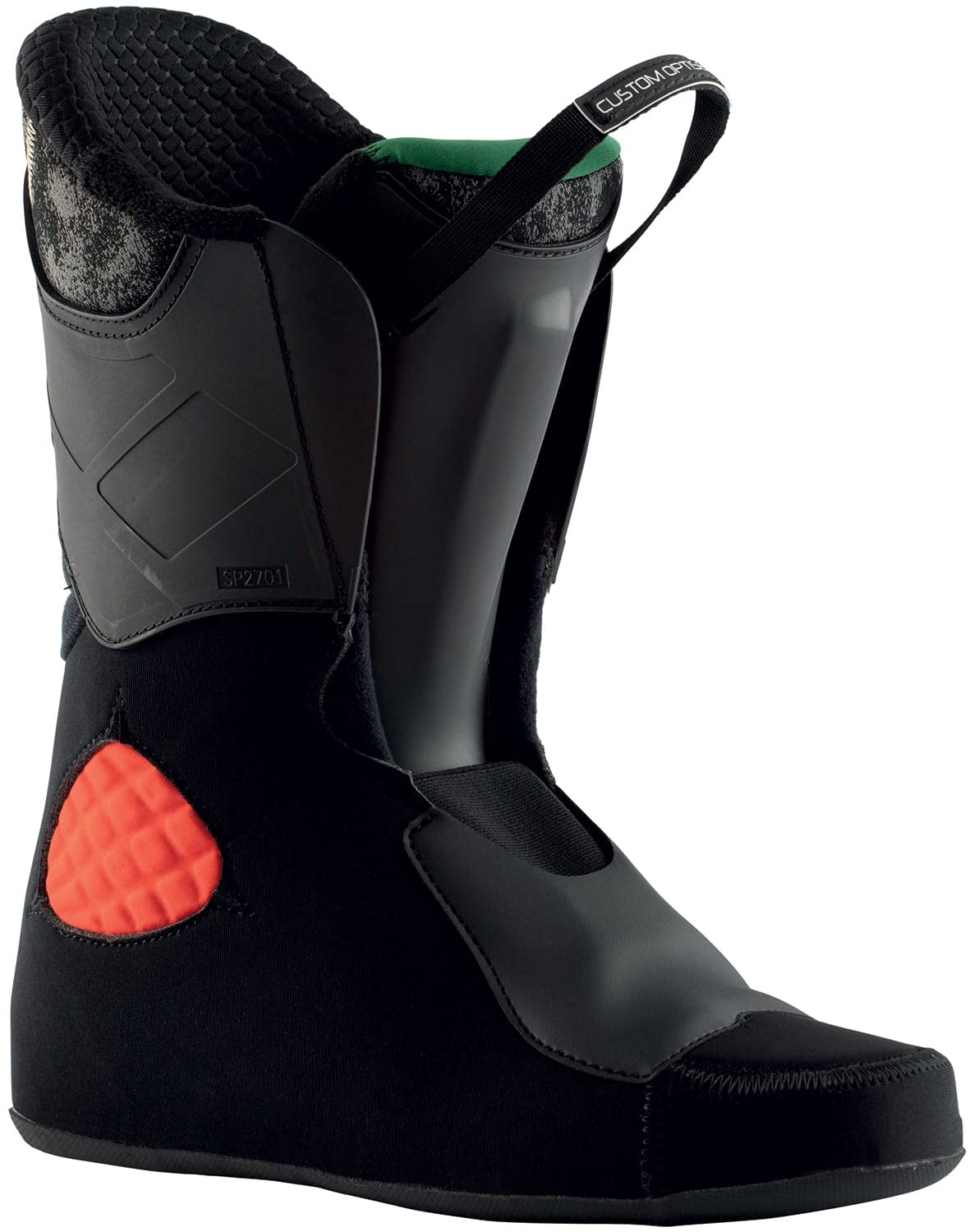 Rossignol Track 130 GW Mens Ski Boots Black Green 9.5 (27.5)