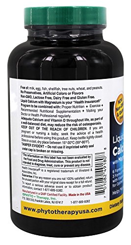 Phytotherapy Rx Calcium Liquid Softgel - 180 per pack - 1 each.