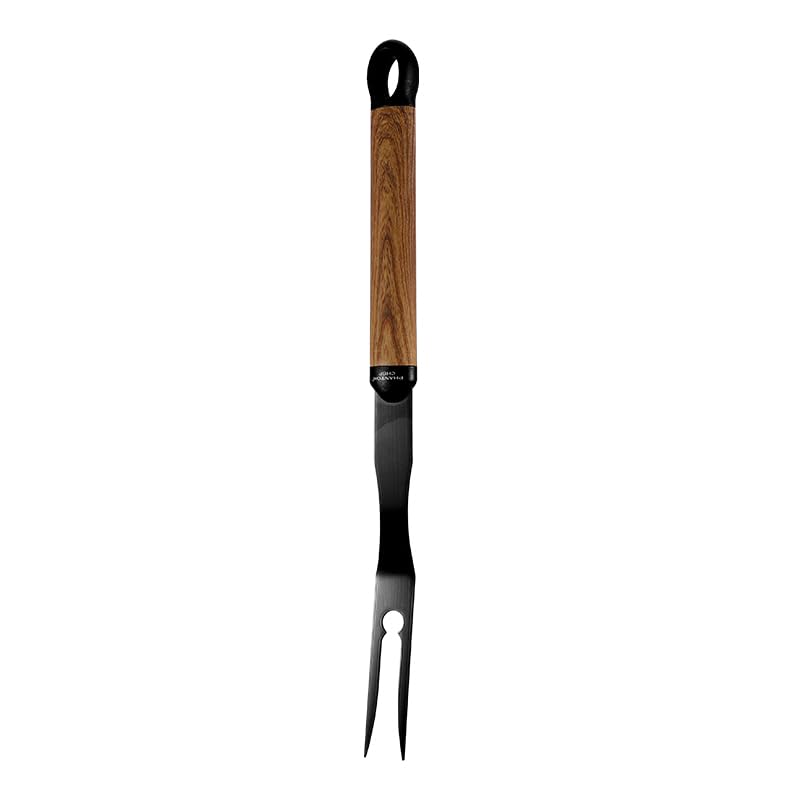 Phantom Chef BBQ Tool Set | Grill Accessories for BBQ | Stainless Steel Grilling Utensils | Indoor & Outdoor Fork, Spatula, Locking Tongs | Kitchen & Camping Griddle Tool | Easy to Clean | 3 Pieces
