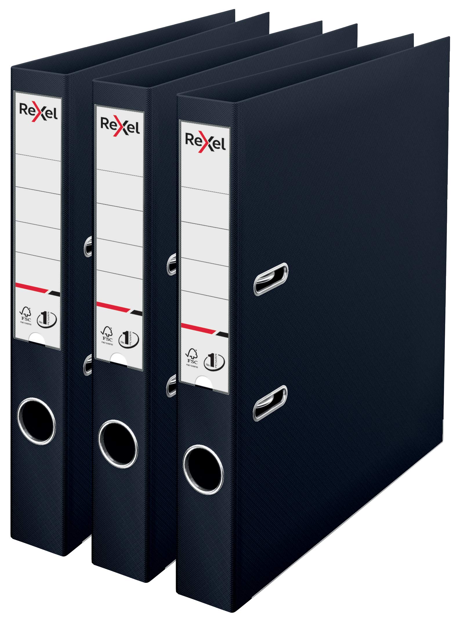 Rexel 2115512 Foolscap Polypropylene Lever Arch File - Blue