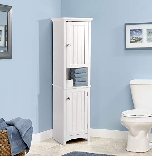 OS Home and Office storage tower, white