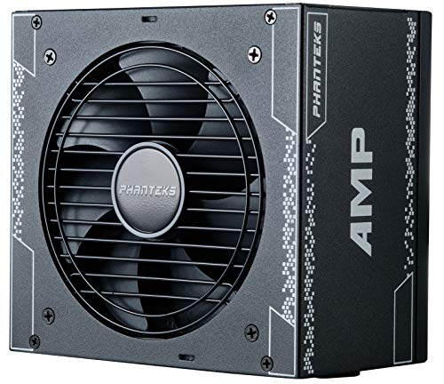 Phanteks (PH-P550G_US01) AMP Series 550W 80PLUS Gold, ATX Power Supply, Fully Modular, Hybrid Mode, Silent Fan, Revolt PRO Link Certified