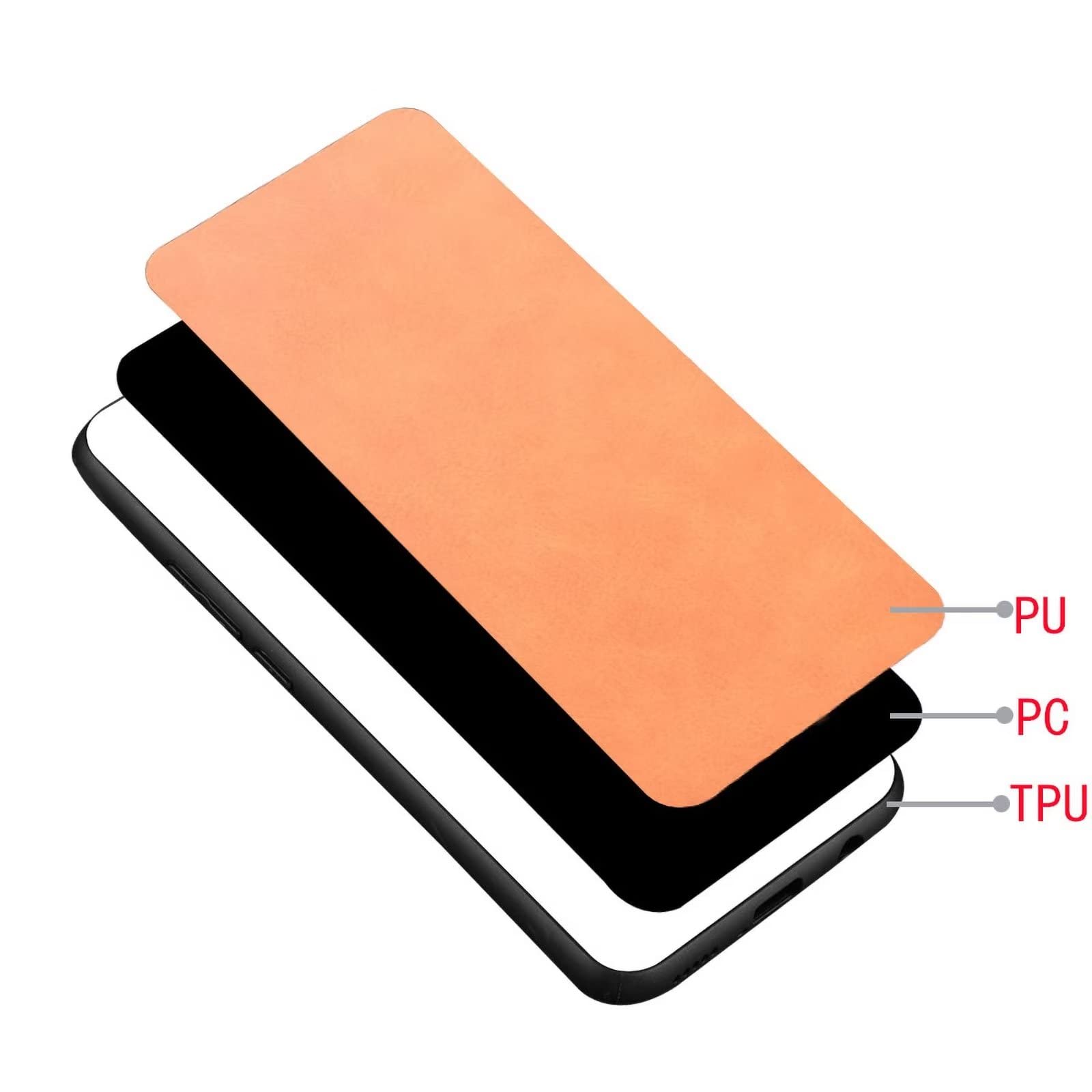 Phone Case for Samsung Galaxy A40, Case for Samsung Galaxy A40 Cow-Like PU Leather Style Protector Cover, Non-Slip Shockproof Cover for Samsung Galaxy A40 Case