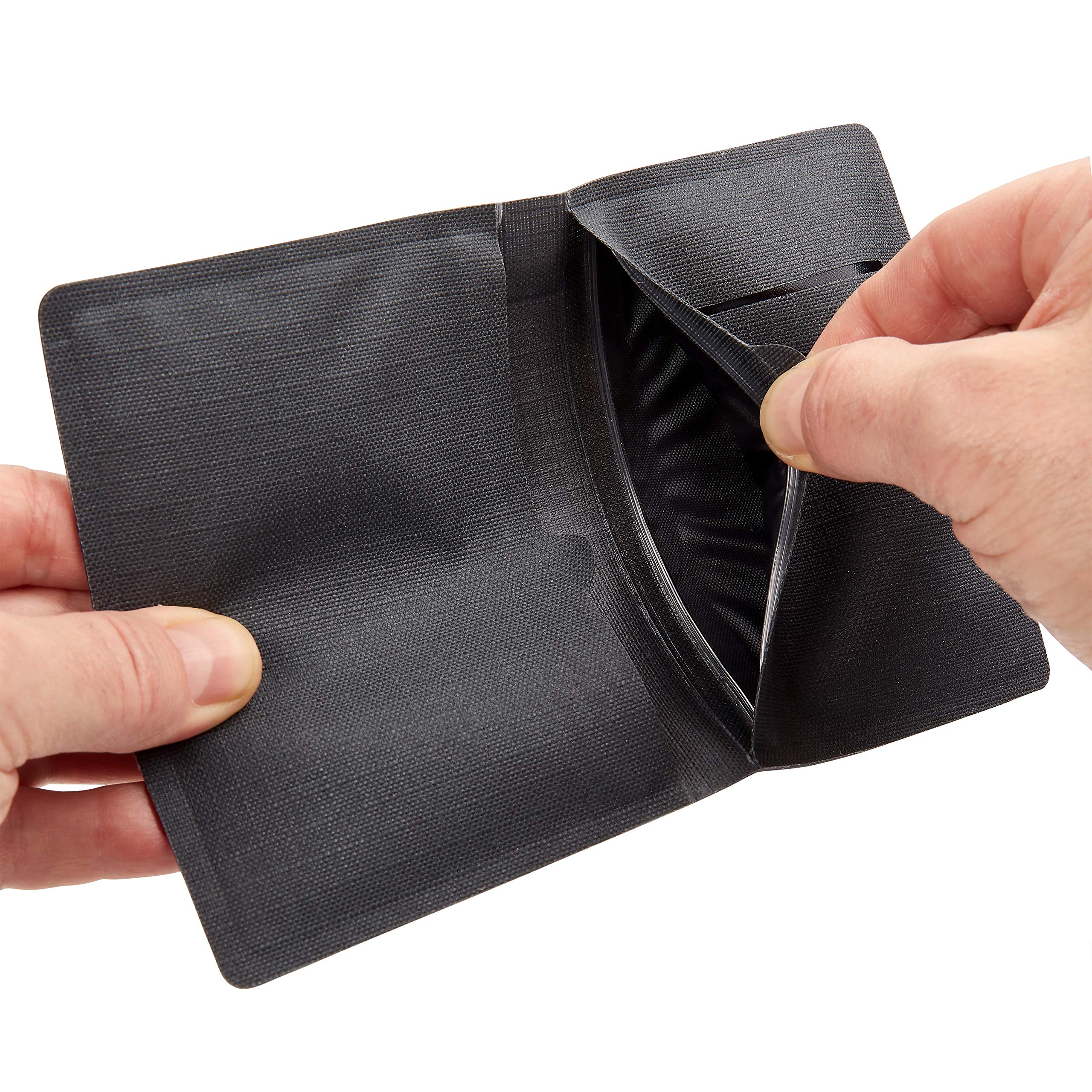 Skog Å Kust Plånbok Floating Waterproof Wallet | Perfect for Boating, Kayaking and Other Outdoor Activities | Bifold Black