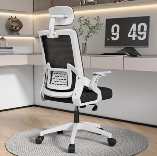 Office Chair, Ergonomic Desk Chair, High Back, Gaming Chair, Large High Reclining Chair, Comfortable Office Desk Chair Lumbar Support, Quality Breathable Mesh Computer Chair Adjustable Armrests