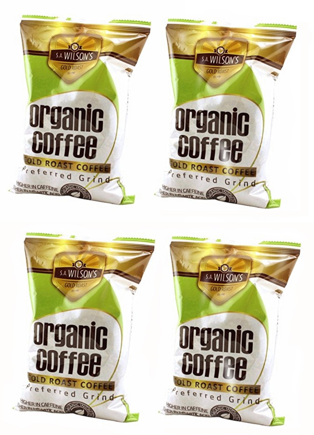 Organic Enema Coffee - One Pound - by S.A. Wilson - Pack of 4