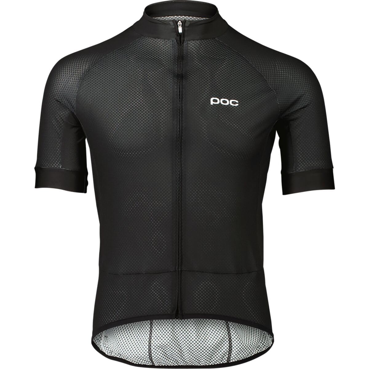 POC Essential Road Logo Jersey - Men's Prismane Multi Red, S