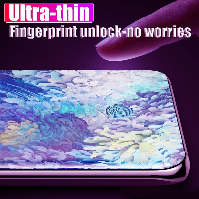 PORRVDP Hydrogel Screen Protector for Xiaomi Poco X3 GT (NOT Tempered Glass Film),2 Pcs Upgraded Flexible TPU Transparent Protective Screen Protector [Clear HD] [Ultra Sensitivity][Non-breakable]
