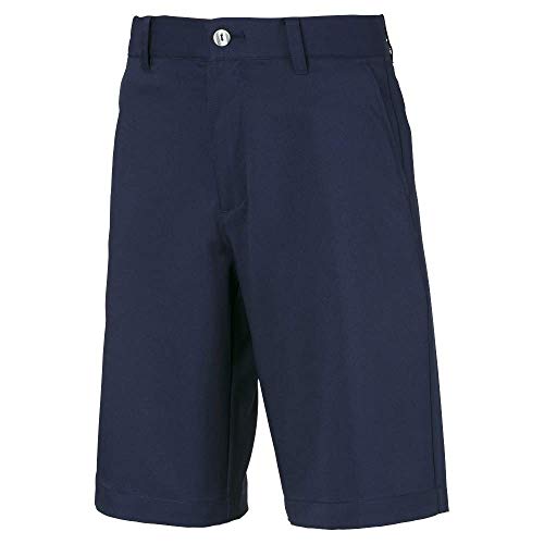 Puma Golf 2020 Boy's Stretch Short, Peacoat, Medium