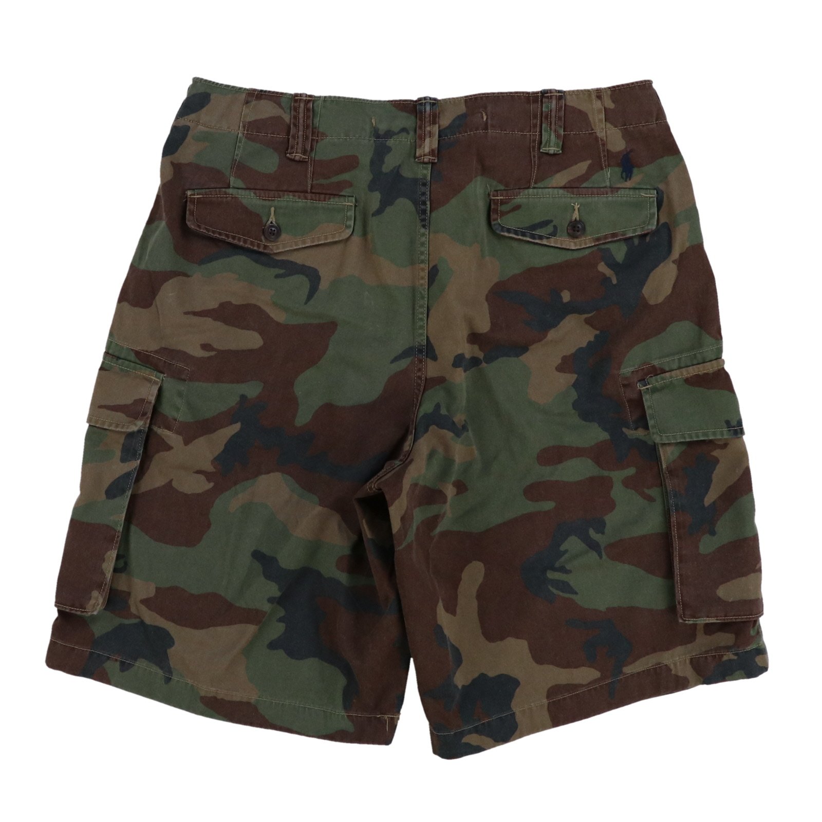 Polo Ralph Lauren Men's Classic Fit Relaxed Fit Cargo Shorts (30, Green Camo)