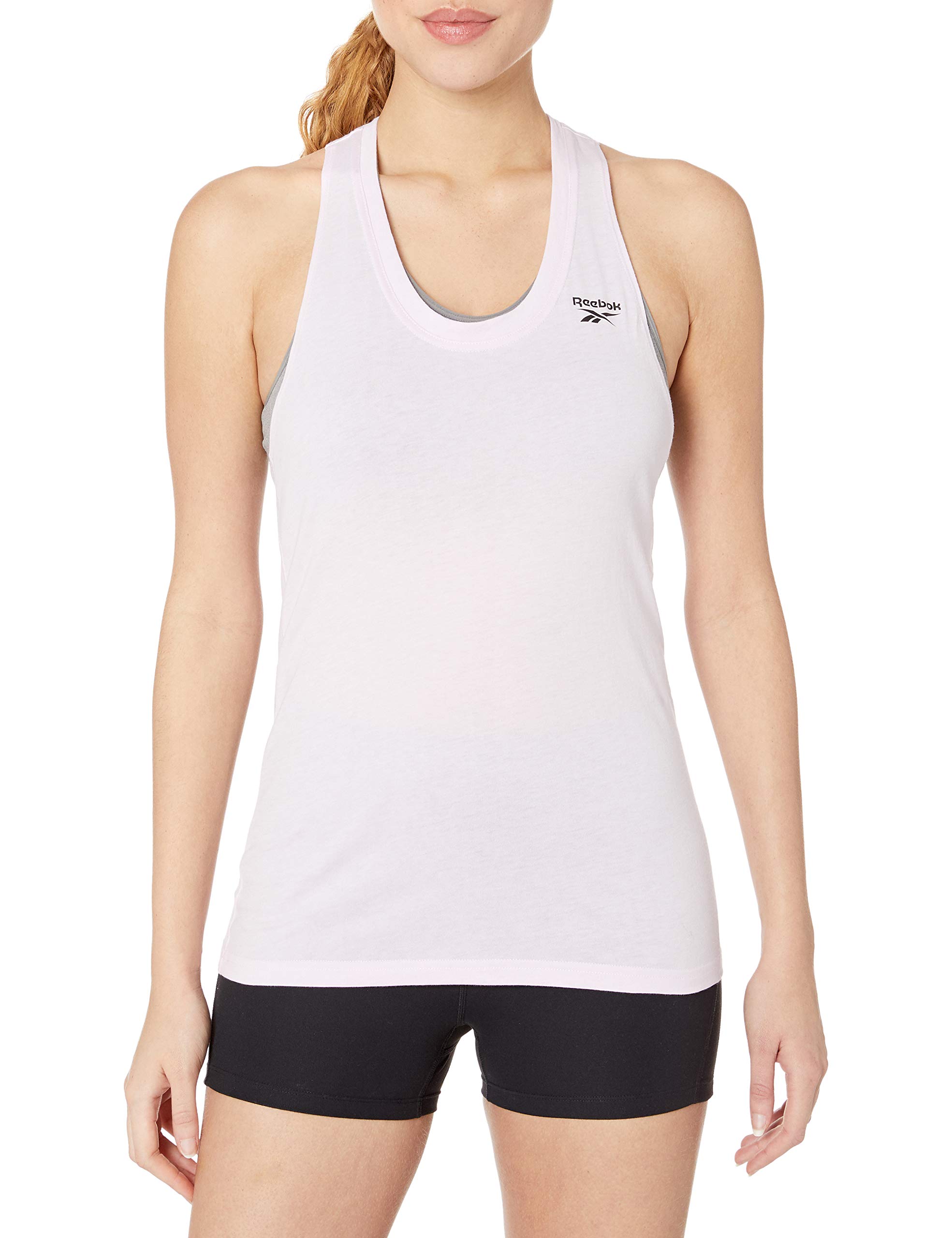 Reebok Women's Training Essentials Easy Tank, Pixel Pink, XX-Large