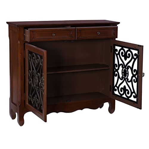 Powell Bannon Console, Light Cherry